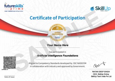 Artificial Intelligence: Learn Artificial Intelligence Foundations Online